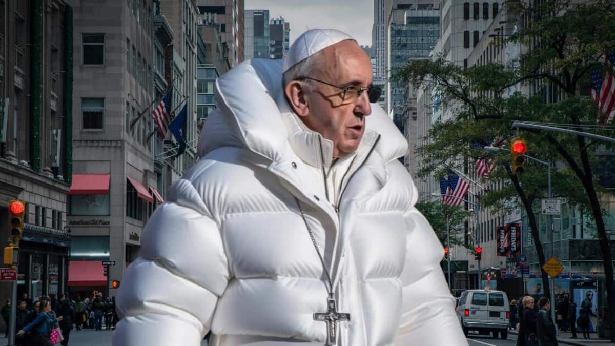 Dieses Bild von Papst Franziskus geht viral – es ist ein KI-Fake ... Dieses Bild von Papst Franziskus geht viral – es ist ein KI-Fake ...