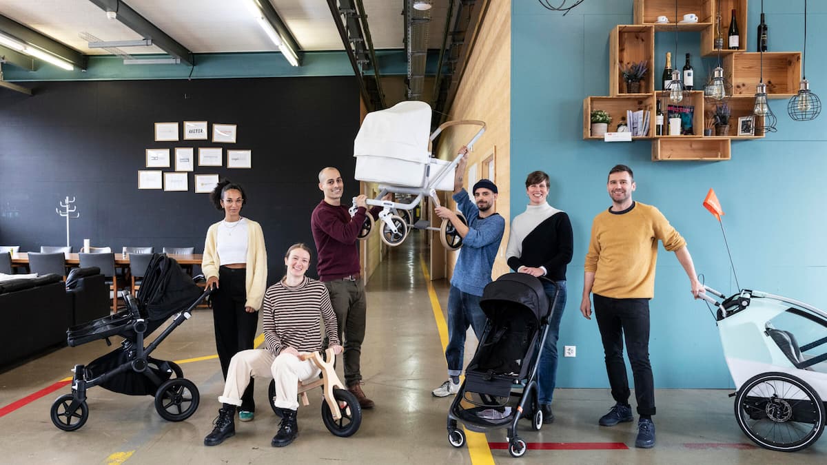 Das Winterthurer Loopi vermietet Kinderwagen im Abo-Modell | Handelszeitung