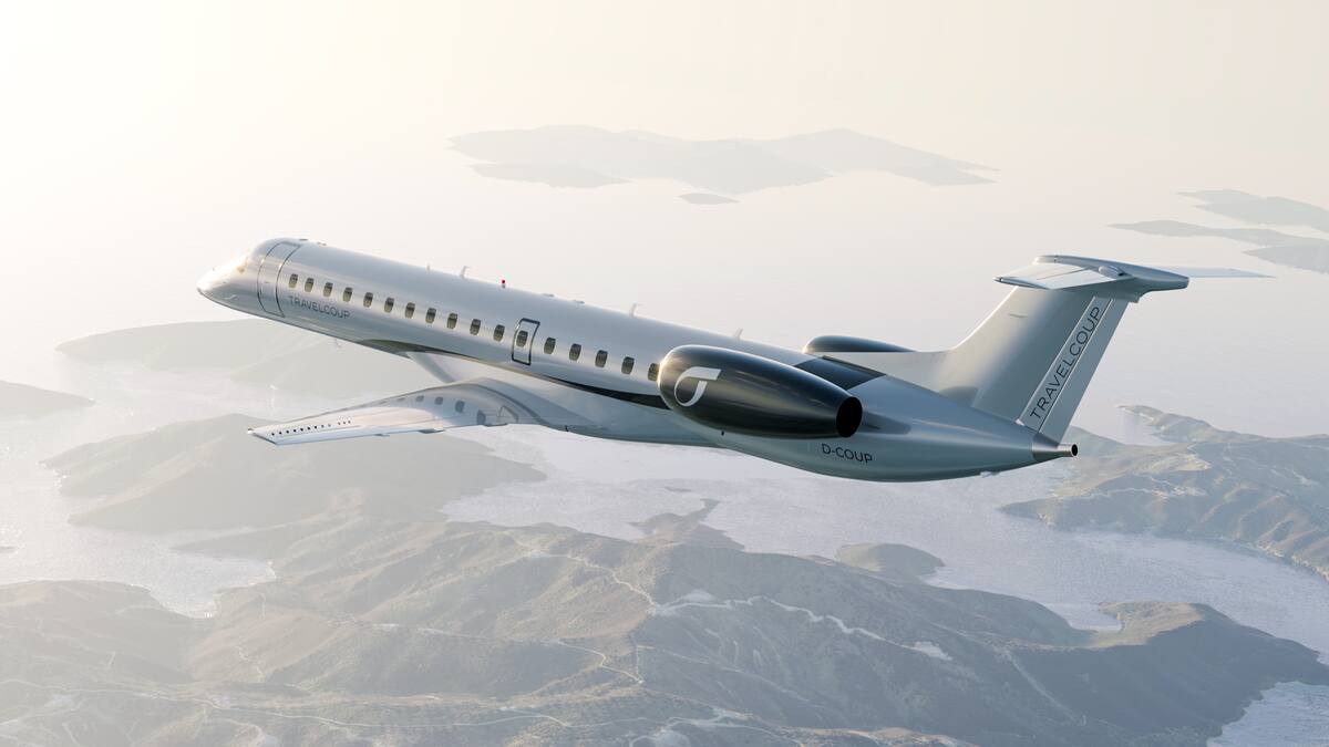 Semi-Privatjet von Travelcoup | Handelszeitung