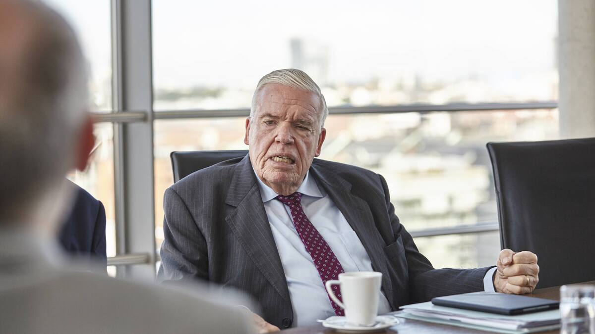 Der Milliardär Klaus-Michael Kühne, dessen Kühne Holding bereits mit 15 ...