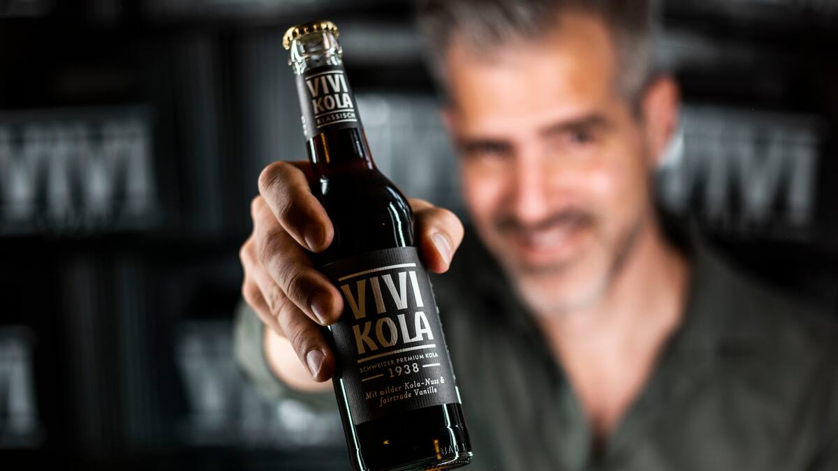 Vivi-Kola-Chef Forrer: «Das soll ja auch nicht in Grössenwahn kippen ...