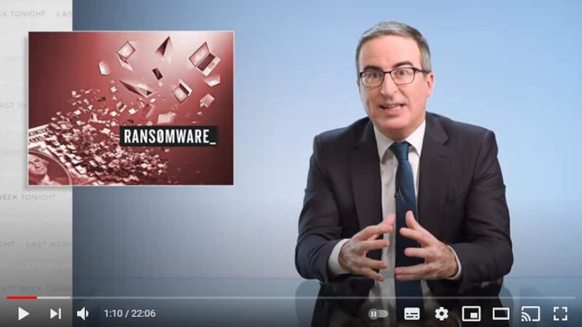 Last Week Tonight: John Oliver behandelt Ransomware | HZ Insurance