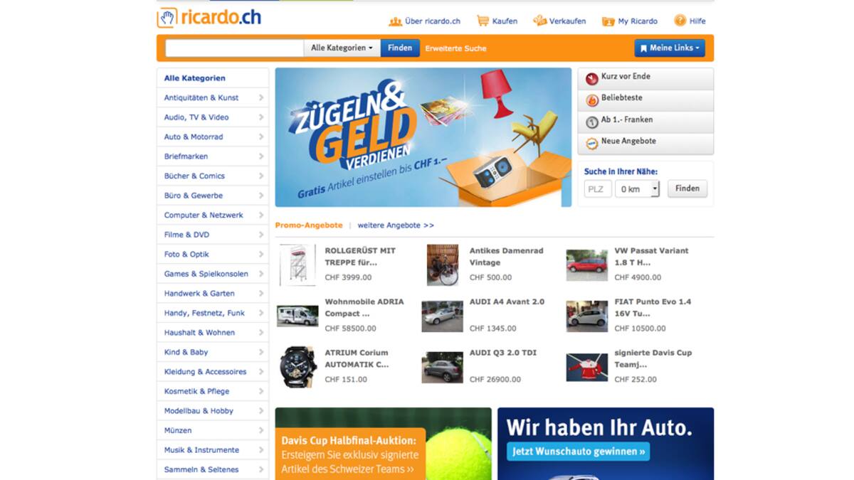 Ricardo.ch soll verkauft werden | BILANZ