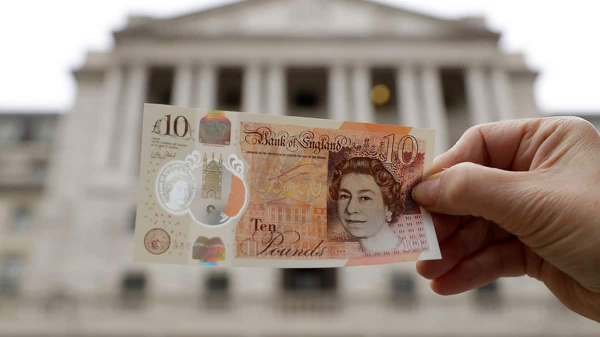 Grossbritannien begrüsst neue Zehn-Pfund-Note | Handelszeitung