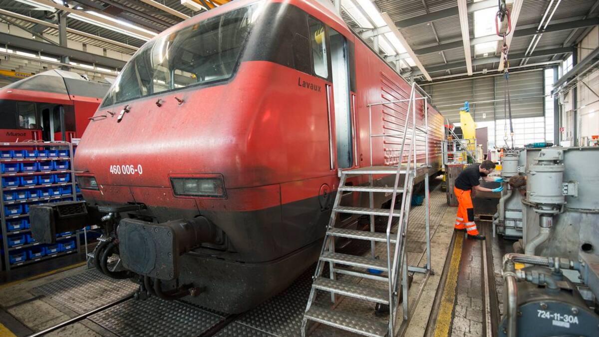 Bahn-2000-Loks werden auf neusten Stand gebracht | Handelszeitung