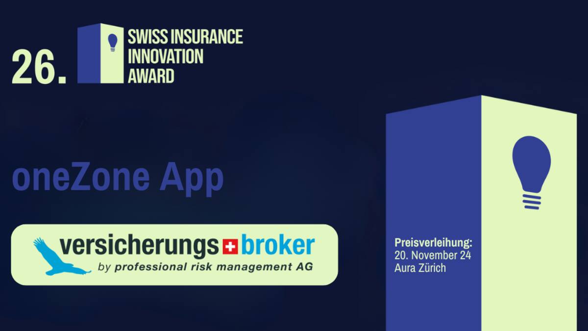 Award-Kandidat #02: Professionelles Risk Management mit der oneZone App ...