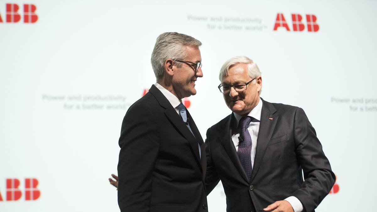 Peter Voser übernimmt für Ulrich Spiesshofer bei ABB | Handelszeitung