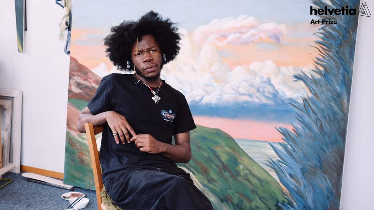 Le lauréat du Prix d’art Helvetia Bisso Yann Stéphane à la Liste Art ...