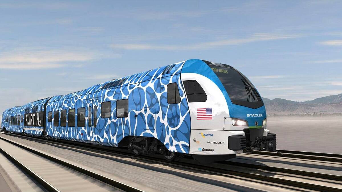 Stadler Rail soll vier Wasserstoffzüge für Kalifornien bauen ...
