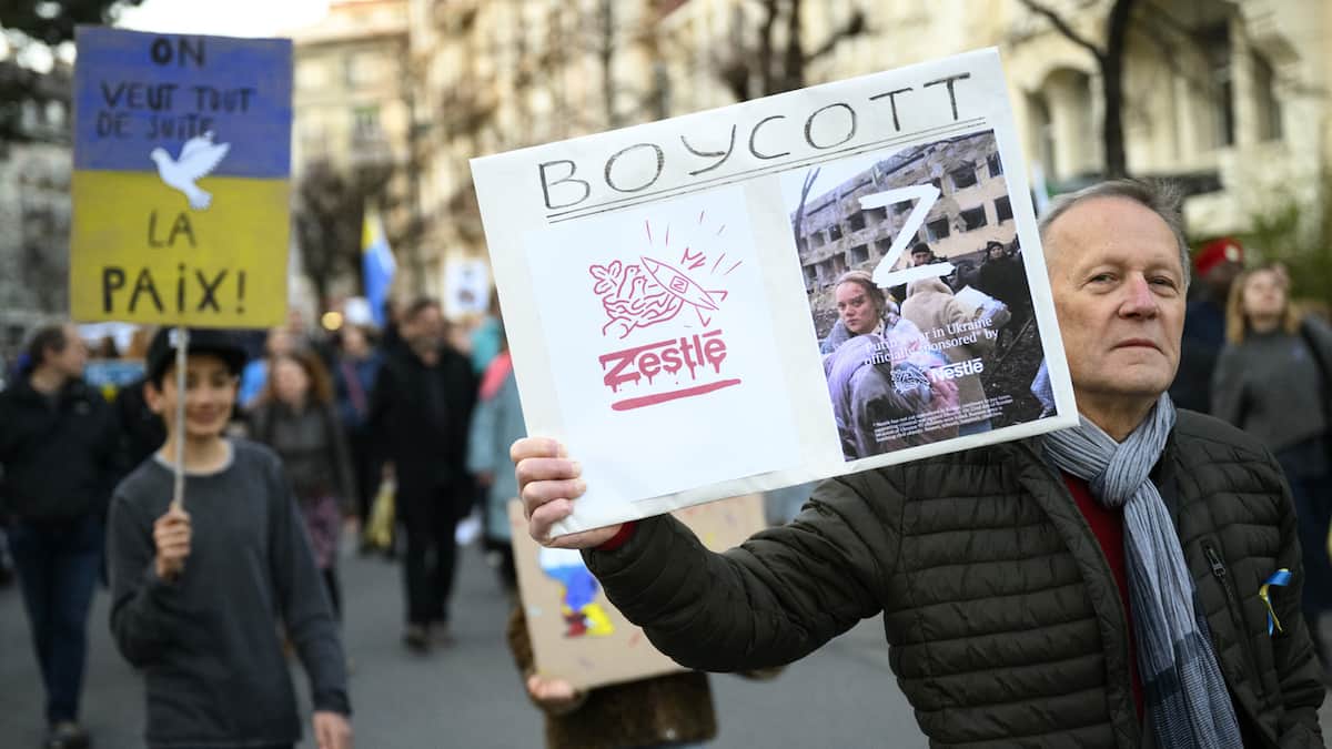 Nestlé: Auf Facebook scheinen viele negativ über die Firma zu urteilen ...