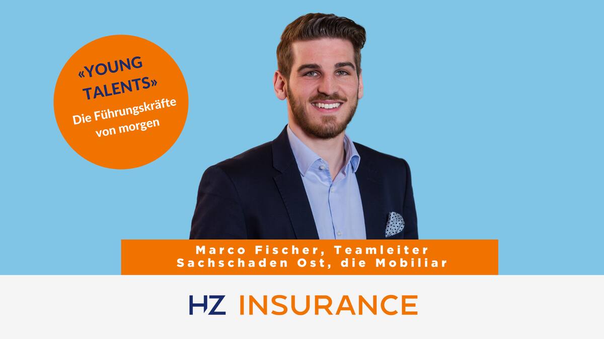 Marco Fischer: «Ich habe jeden Tag einen spannenden Job» | HZ Insurance