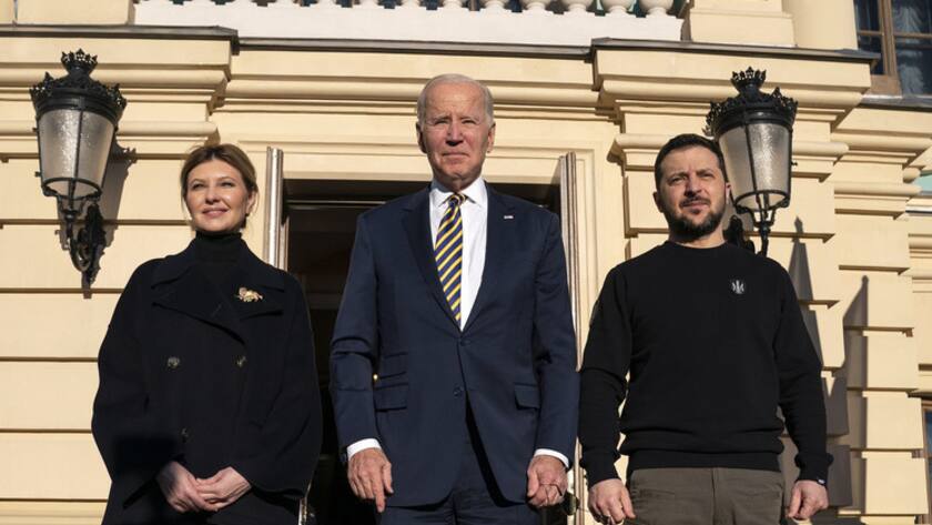 Überraschende Visite: US-Präsident Biden ist zu Besuch in Kiew | Handelszeitung