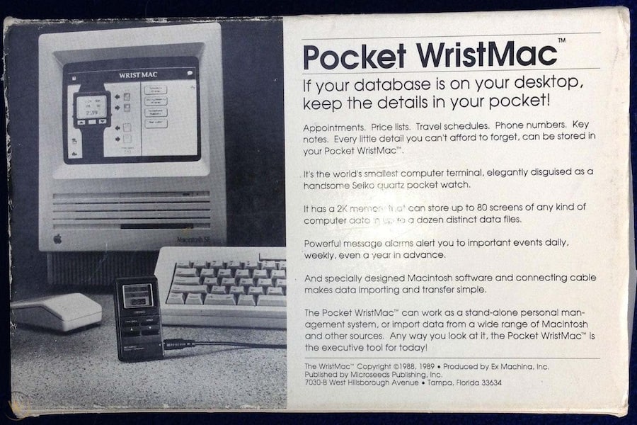 Wrist Mac: Vorläufer der Apple Watch von 1988 unter dem Hammer ...