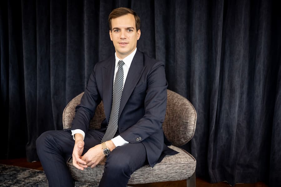 Jay Bidermann, jüngster Partner bei Rahn+Bodmer, spricht über seine ...